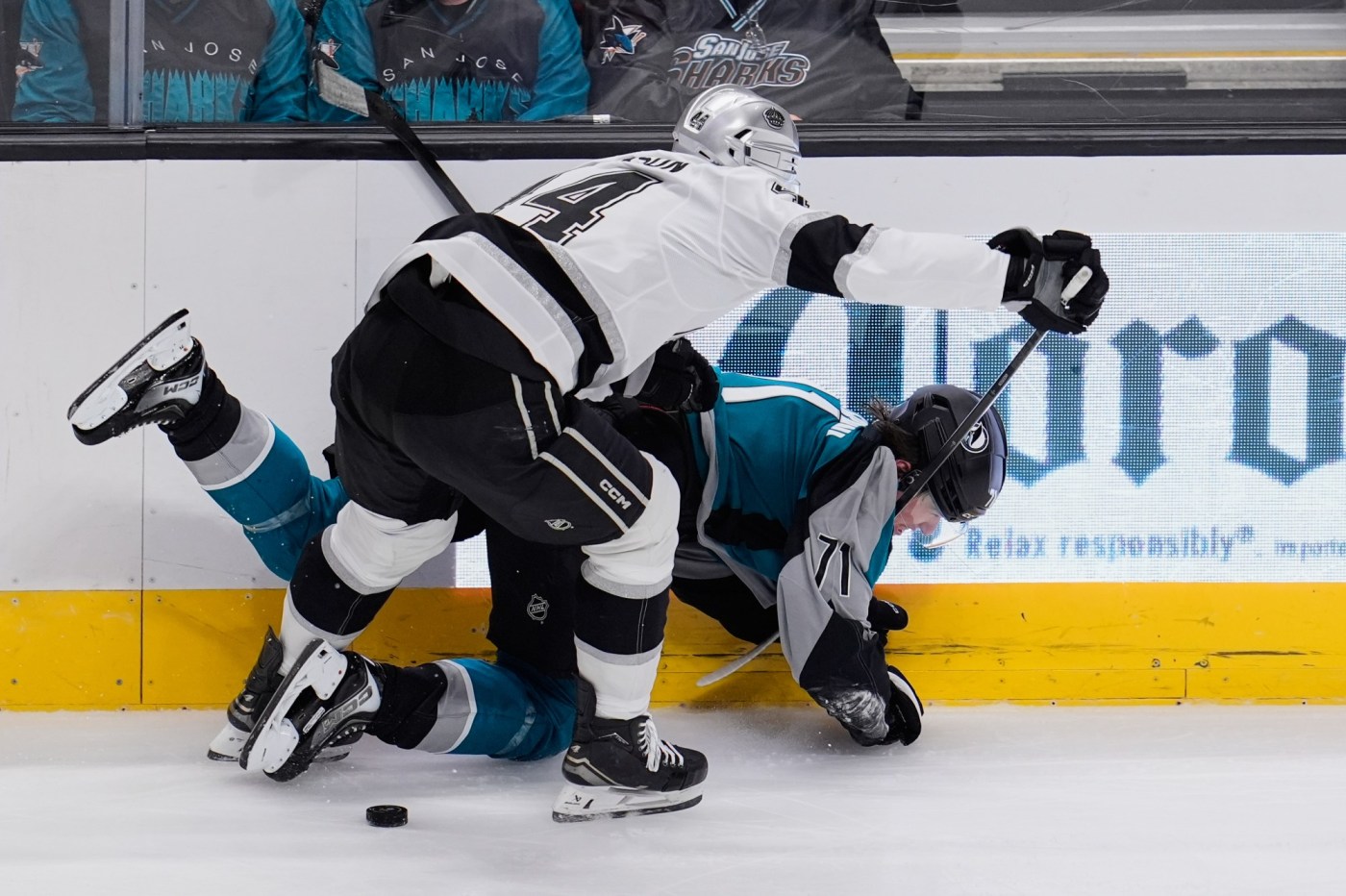 Kings hope to keep rolling vs. Sharks and Macklin Celebrini ...