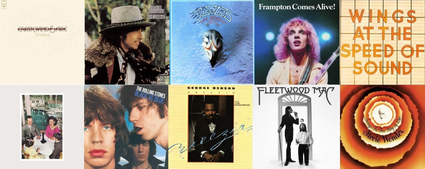 50 years later: 11 classic albums that hit No. 1 on the charts in 1976 ...